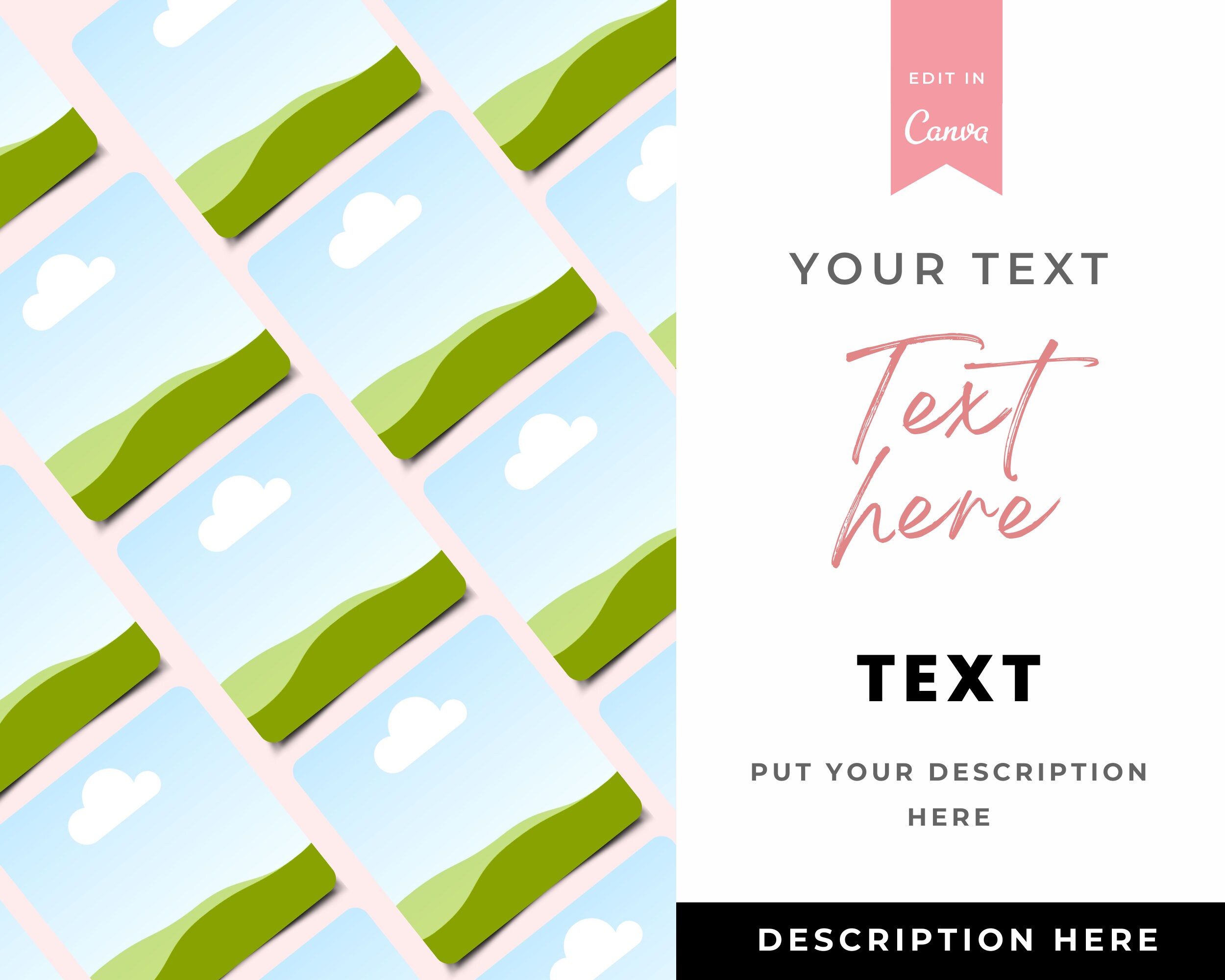 Mock up Canva Template for Coaches | Course Creator Mock up | Ebook ...