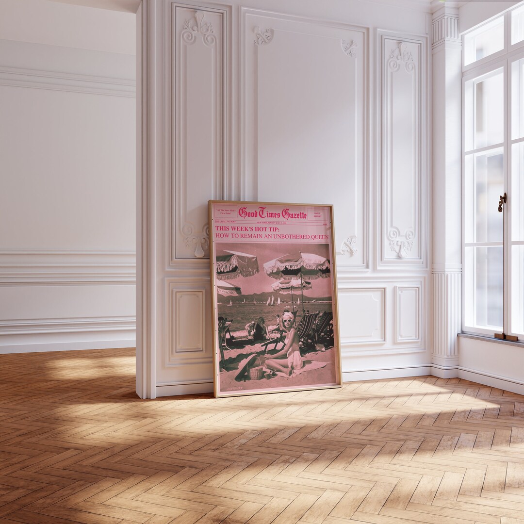 New York City Magazine Cover Poster, Trendy Headline, Headline Print ...