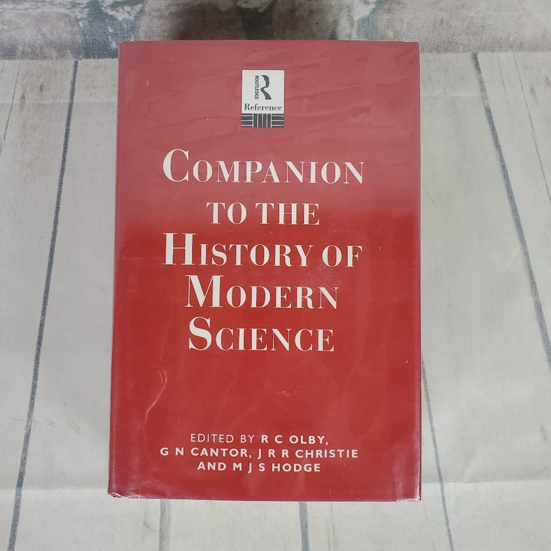 Vintage 1990 Companion to the History of Modern Science Hardcover - Etsy