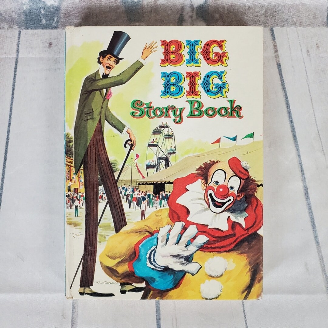 1955 Big Big Storybook Hardcover Illustrated - Etsy