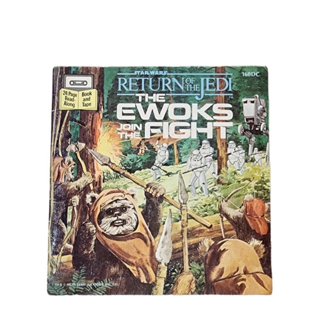 1983 Star Wars Return of the Jedi the Ewoks Join the Fight Softcover Book - Etsy