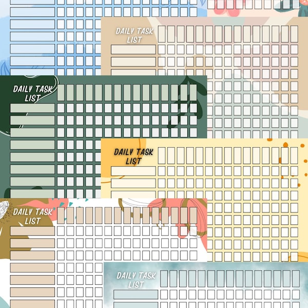 Staying on Task Chart - Etsy