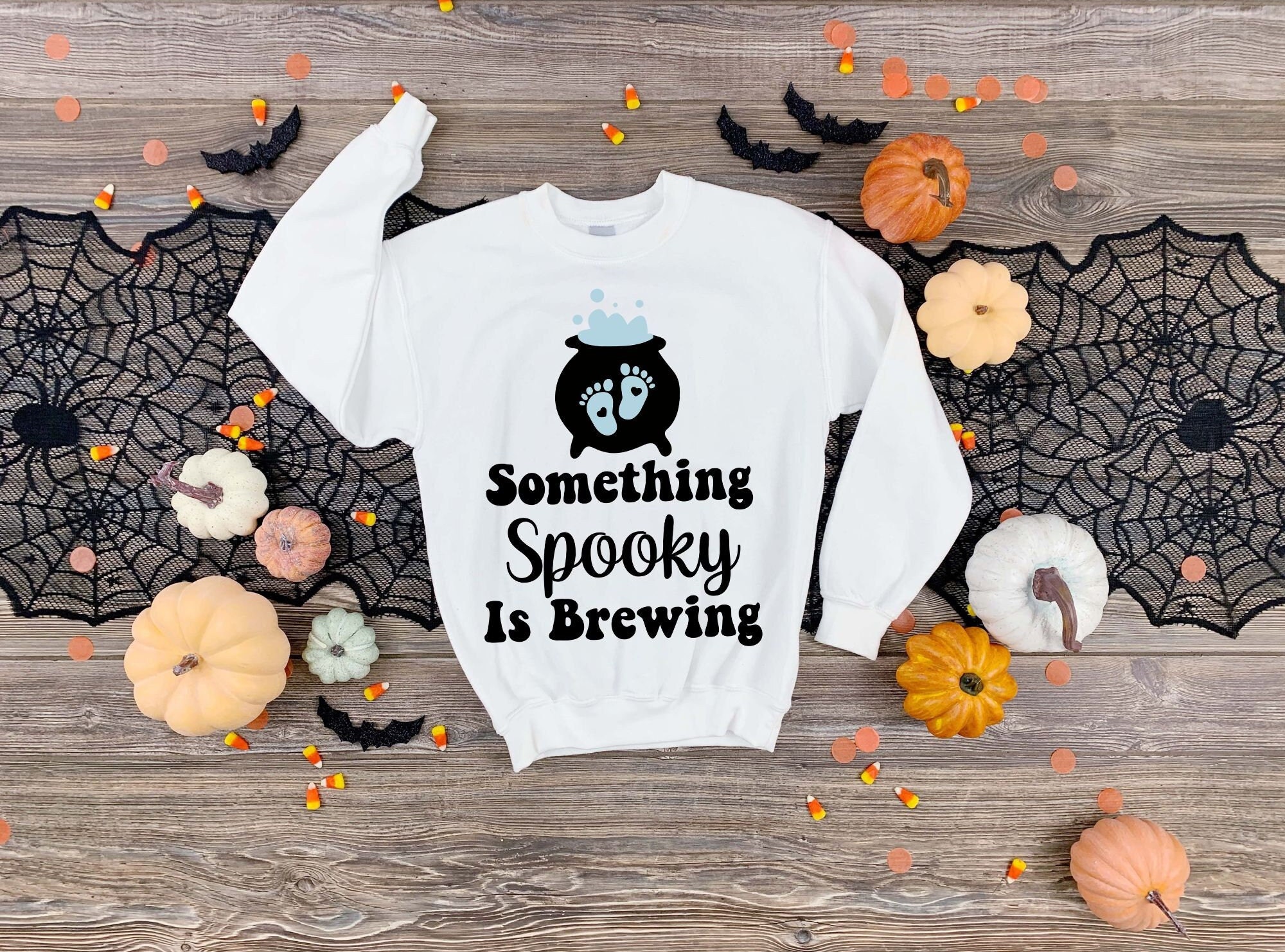 Spooky Gender Reveal Digital Design Pack, Png Format, Transparent ...