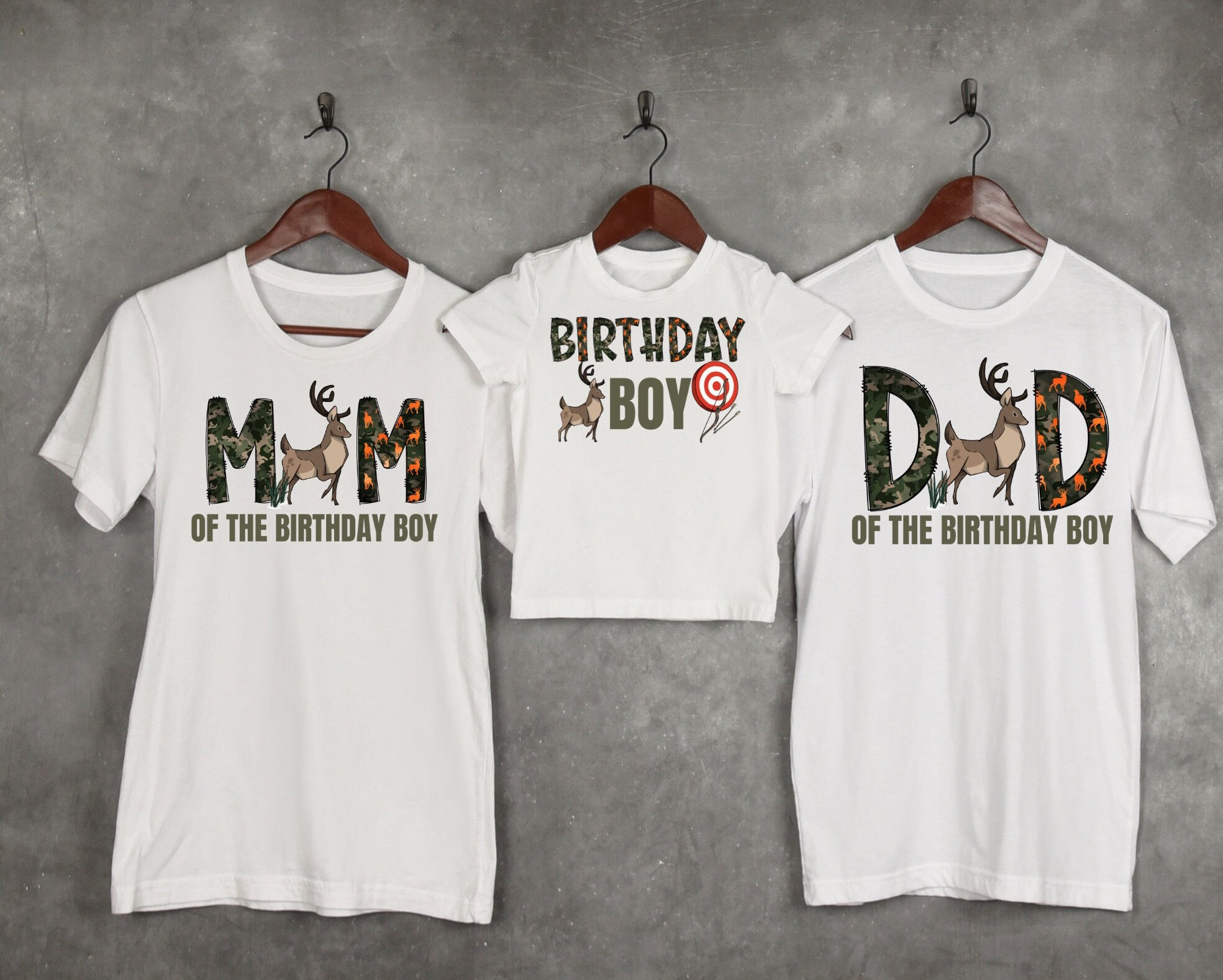 Birthday Boy Digital Design for the Family, Deer Hunting Birthday Boy ...