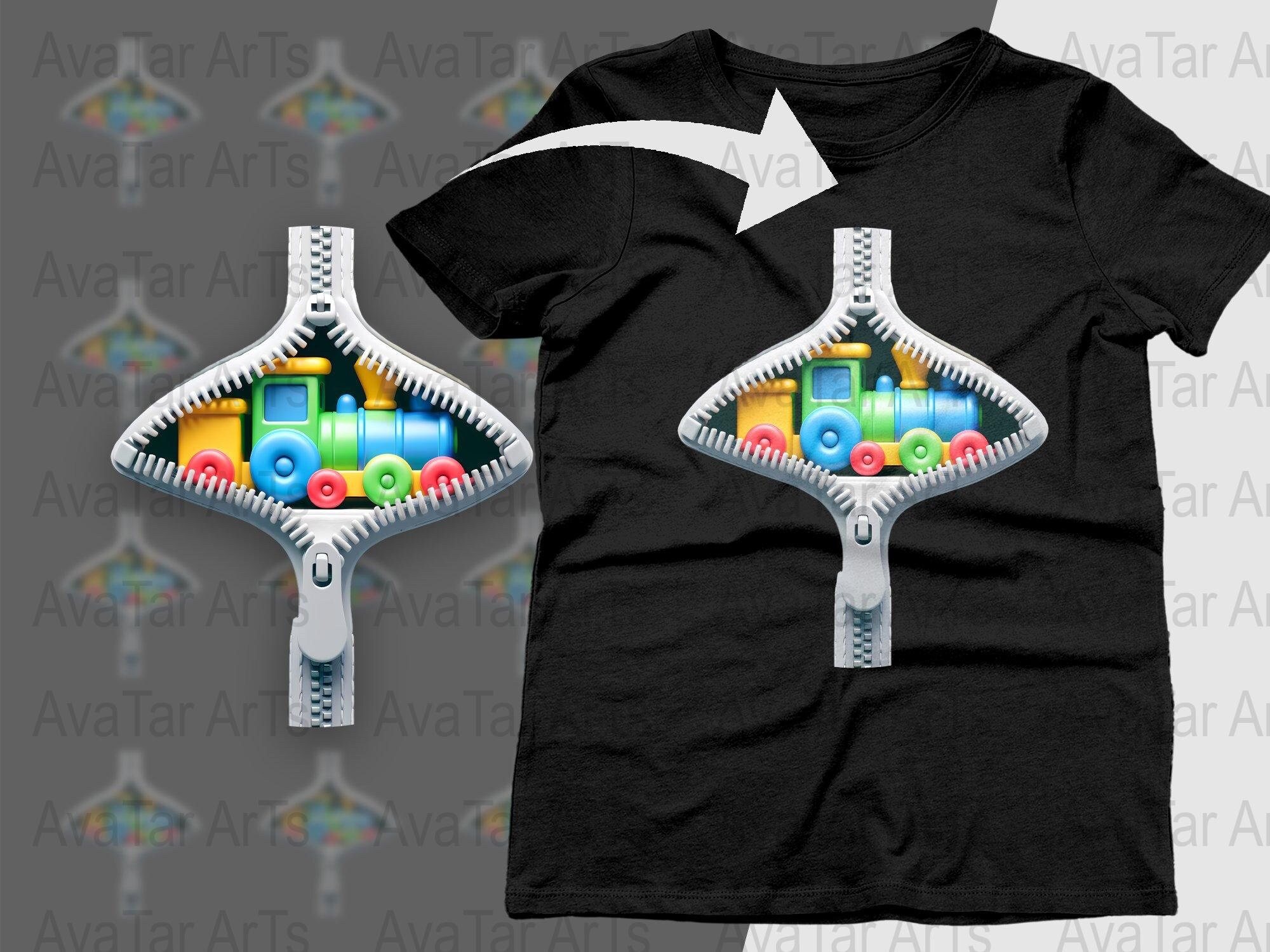 Toot Toot 3D Unzipped Breakthrough Christmas Ornament Sublimation PNG ...