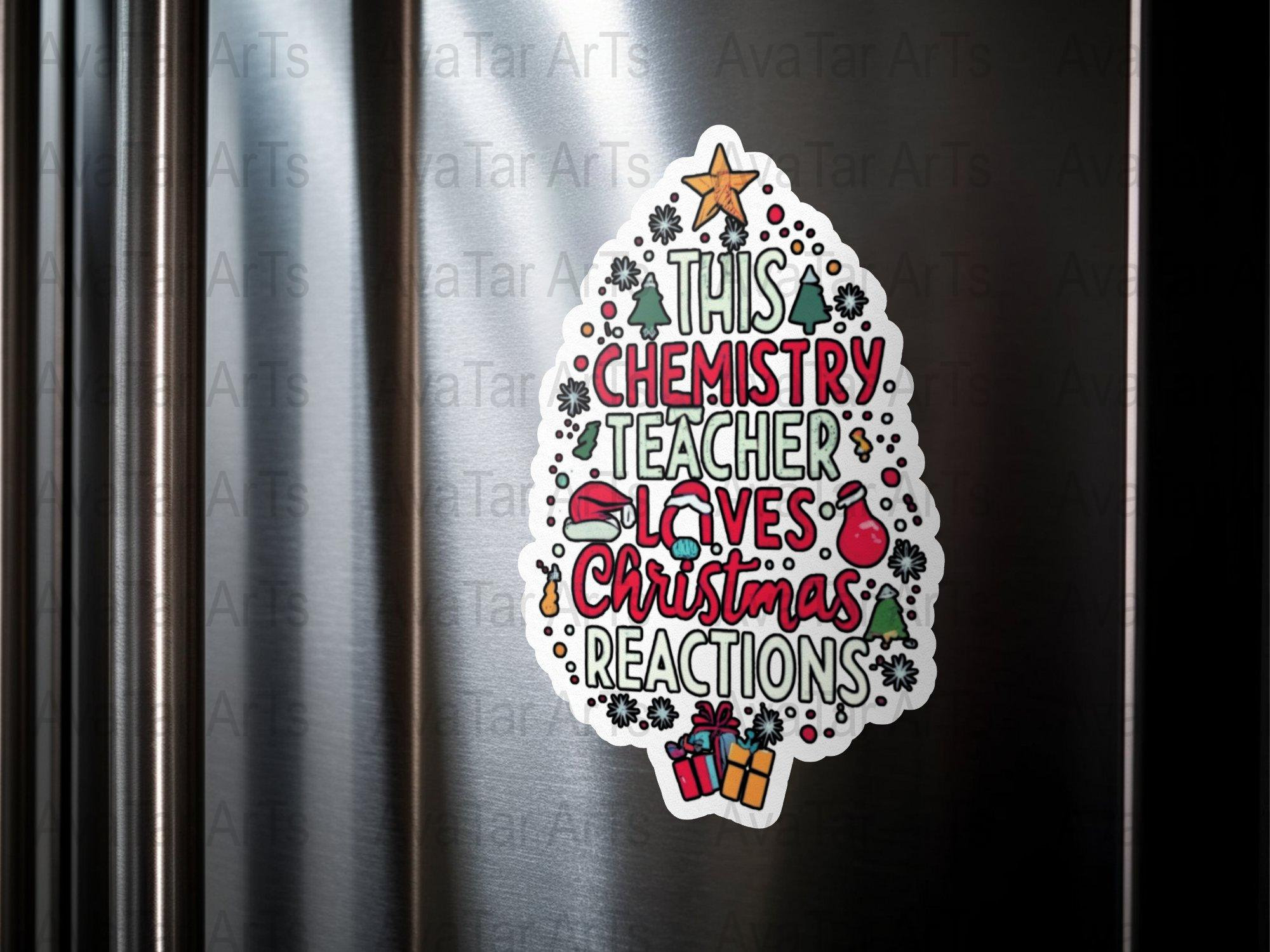 Christmas Chemistry Reactions PNG SVG Digital Download - Etsy