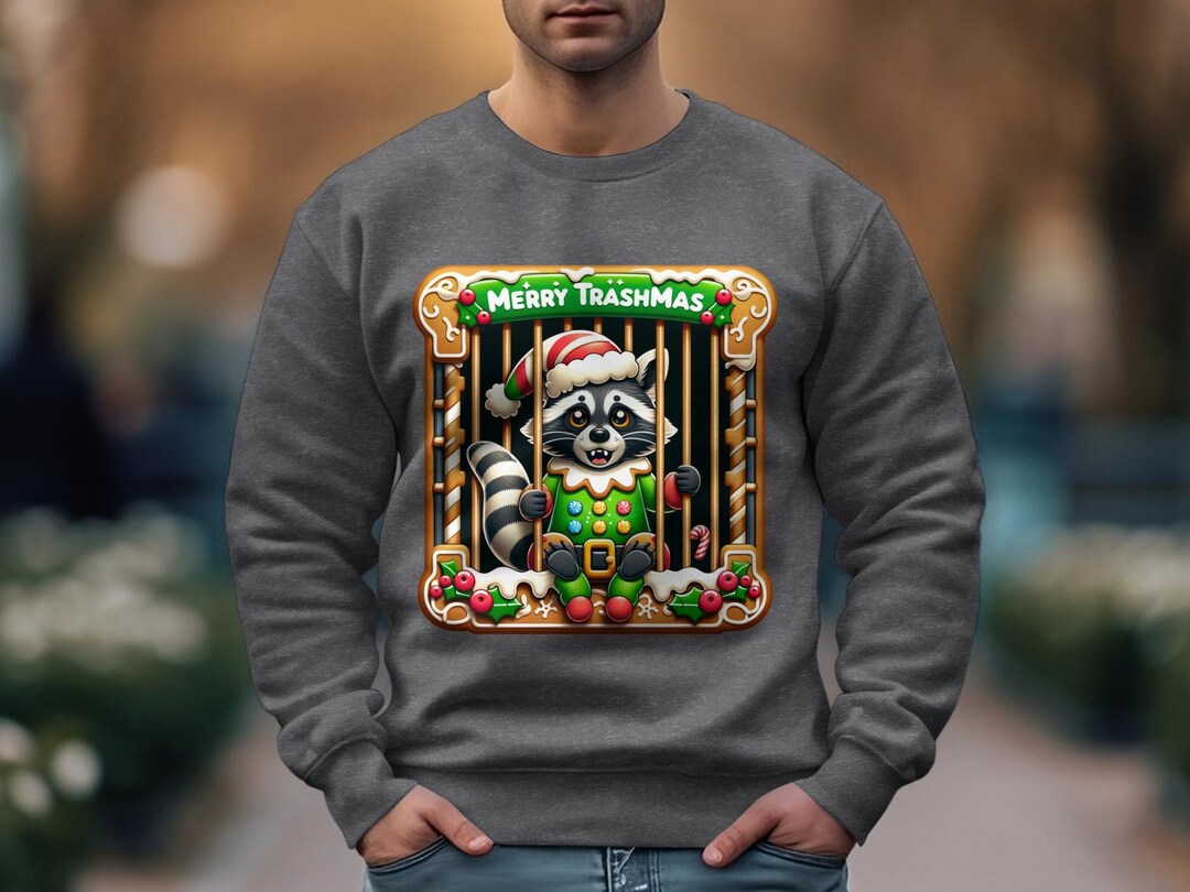 Ginger Trash Panda, Trashy Christmas Raccoon Little Debbie Shirt, Merry ...