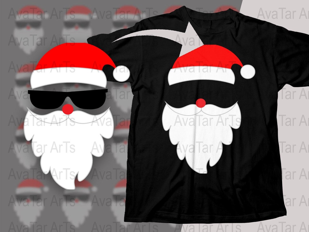 Shady Santa Funny Santa Sweatshirt, Christmas Sweater, Xmas Santa ...