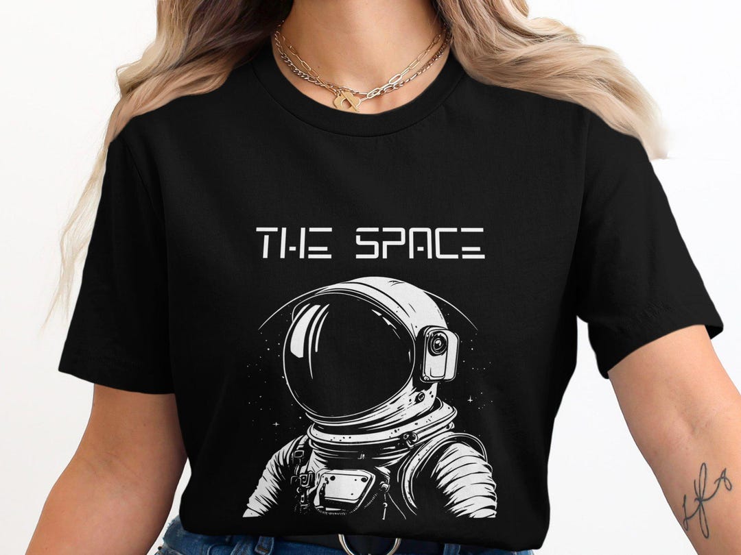 The Space Astronaut Shirt, Space Exploration Tee, Futuristic Space T ...