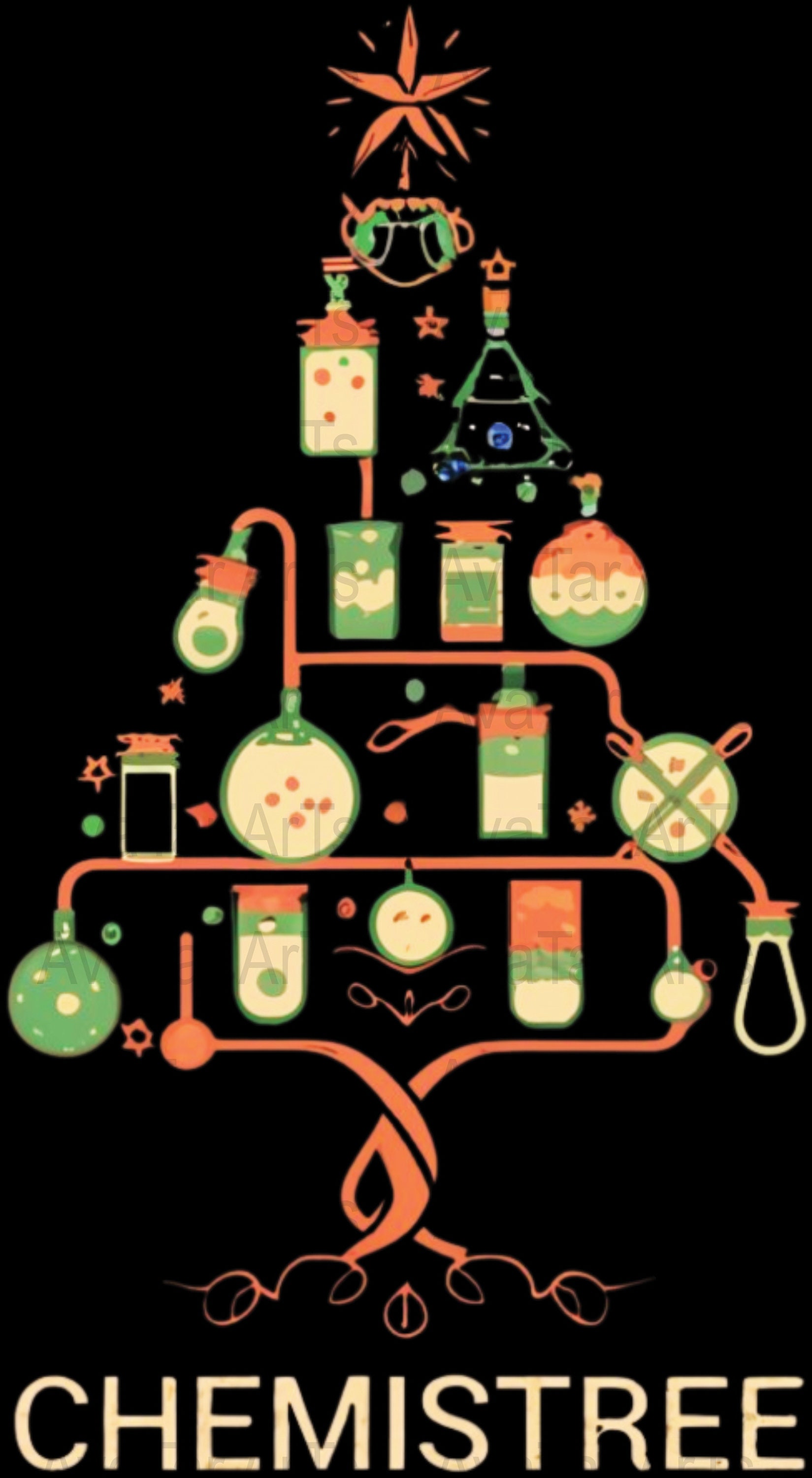 Oh Chemistree Roots PNG SVG Digital Download, Science Teacher Gift ...