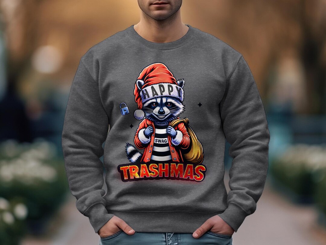 Swag Trash Panda, Trashy Christmas Raccoon Little Debbie Shirt, Merry ...