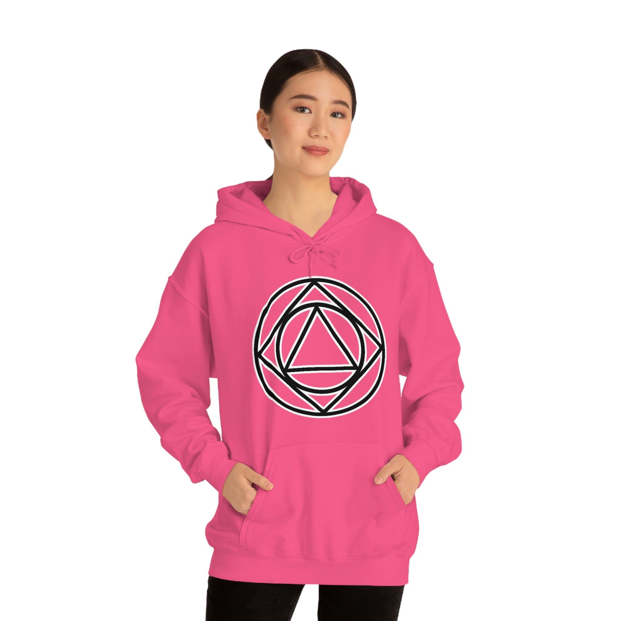 AA-NA - Logo Combo (alcoholics Anonymous - Narcotics Anonymous) Hooded ...