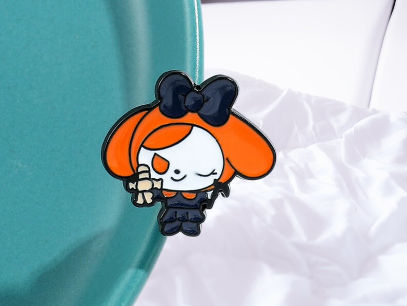 Anime Jujutsu Kaisen X San-rio Pins My Melody Hello Kitty Anime Pins ...