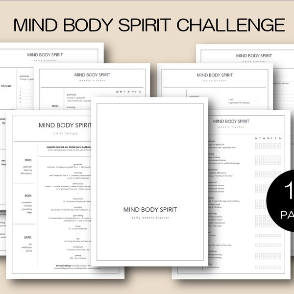 Mind Body Spirit - Etsy