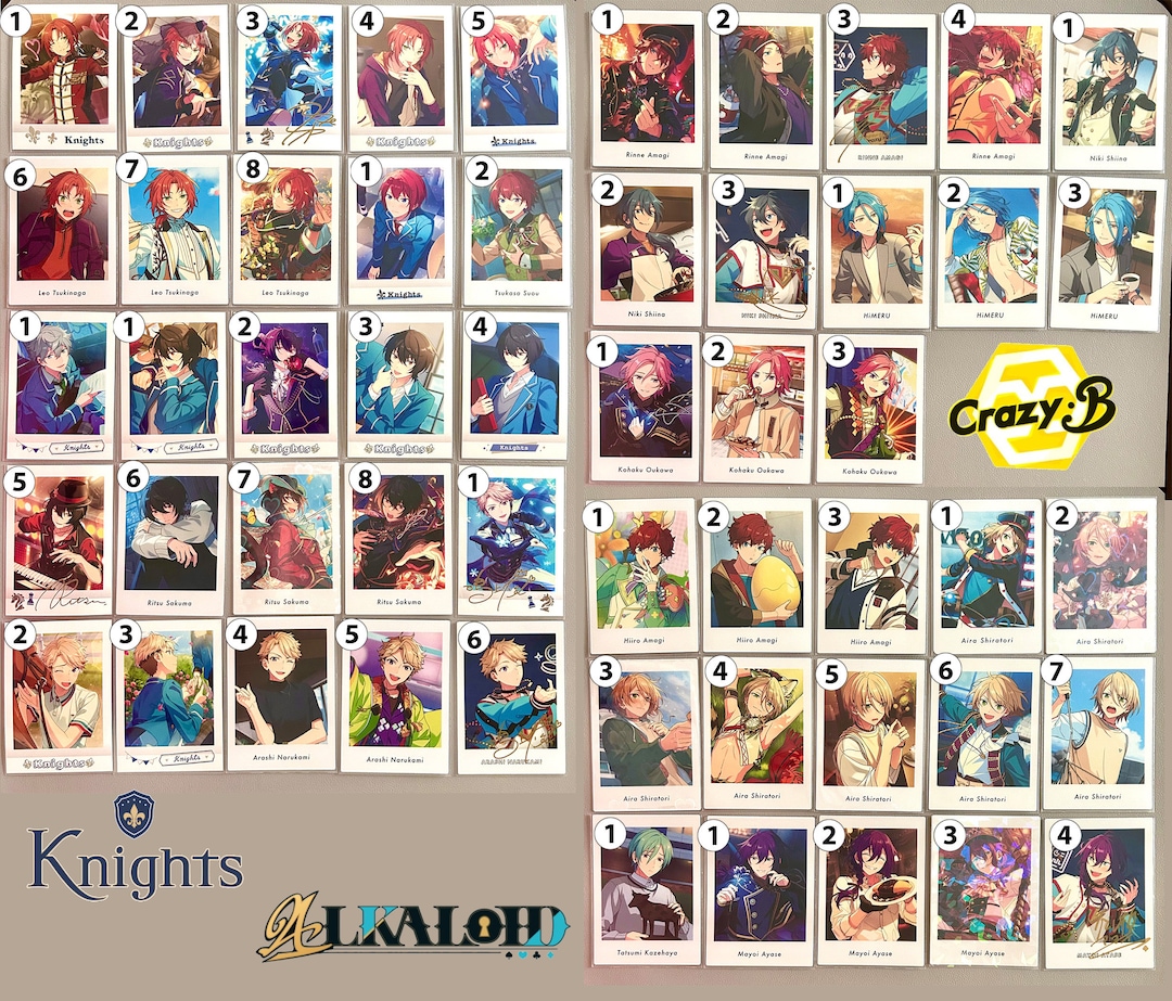 Enstars Pashots & Keychain - Etsy