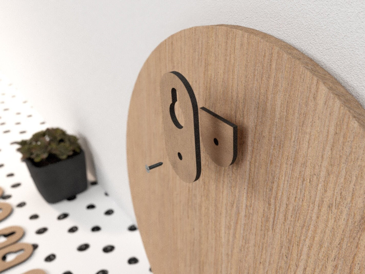 Laser Cut Photo Frame Hanger Hooks SVG File Laser Cut Digital Files Svg ...