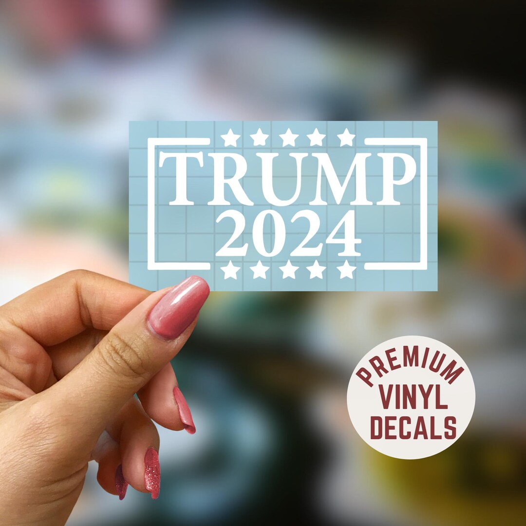 Trump 2024, Car Decals, Make America Great Again, Gift for ...