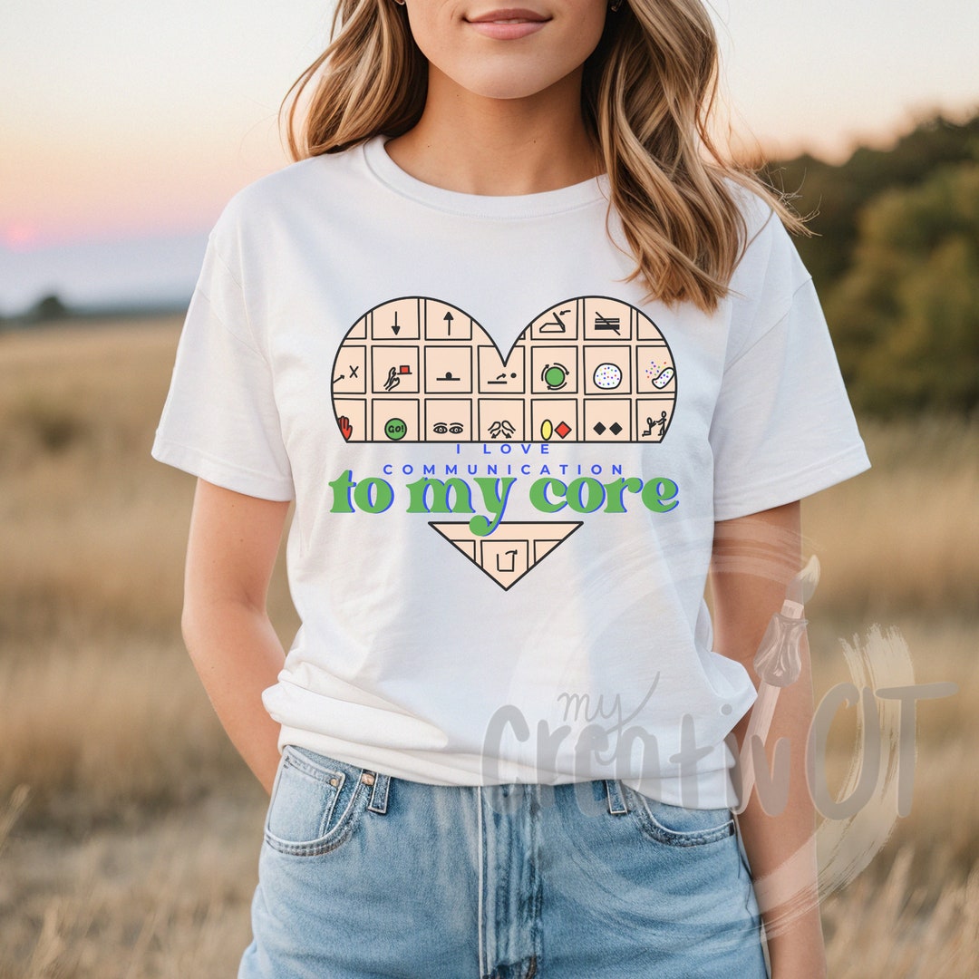 Communication Shirt, Core Board, AAC Device Shirt, Communication Device ...