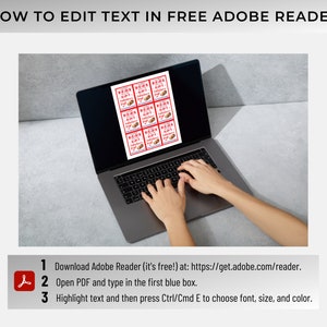 Valentine Editable Bread Gift Tag for Neighbors, Friends, Teachers, and ...