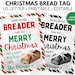 I Am the Bread of Life Christmas Printable Gift Tag, Editable Gift Tag ...