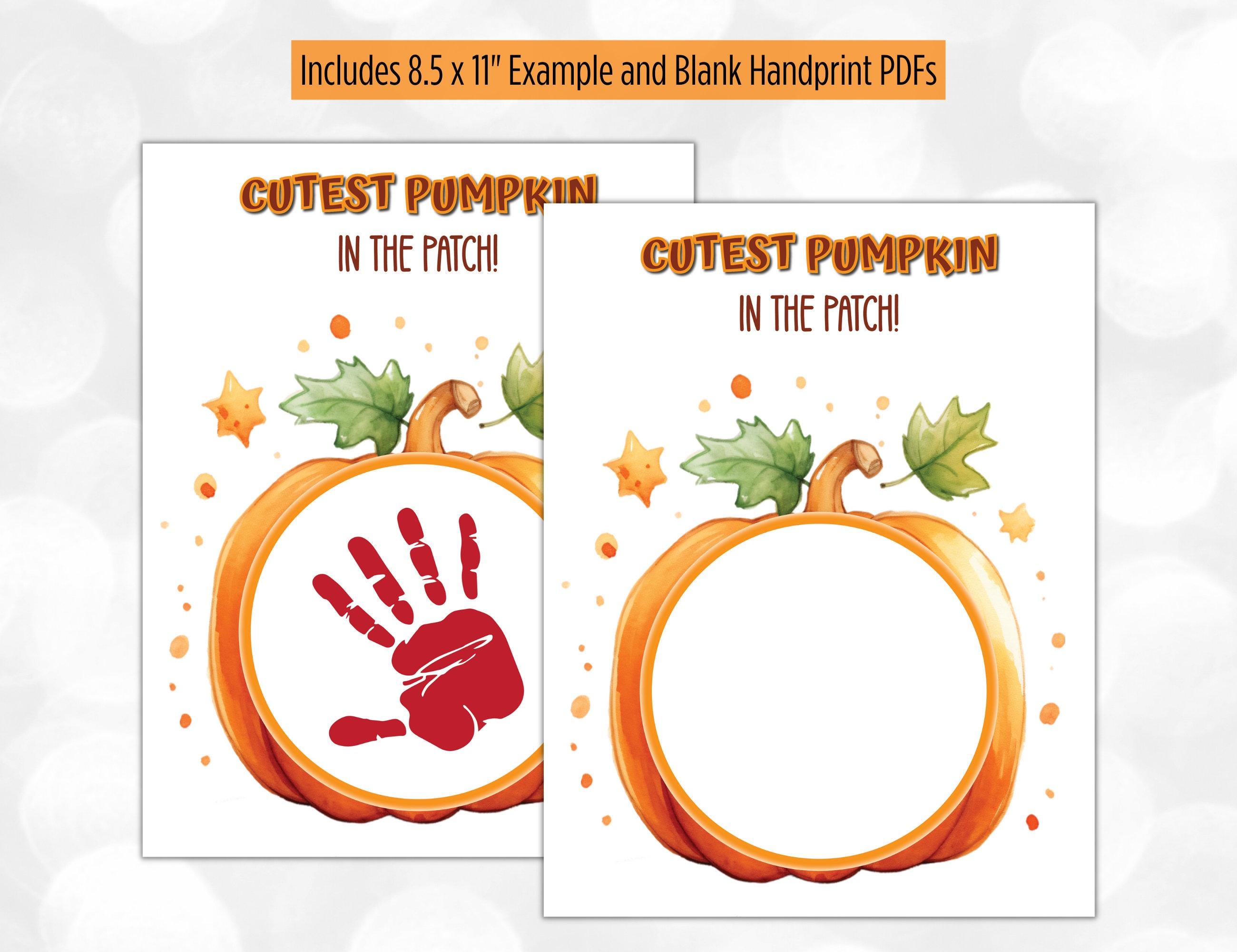 Thanksgiving Handprint Craft, Fall Handprint Craft Printable, Turkey ...
