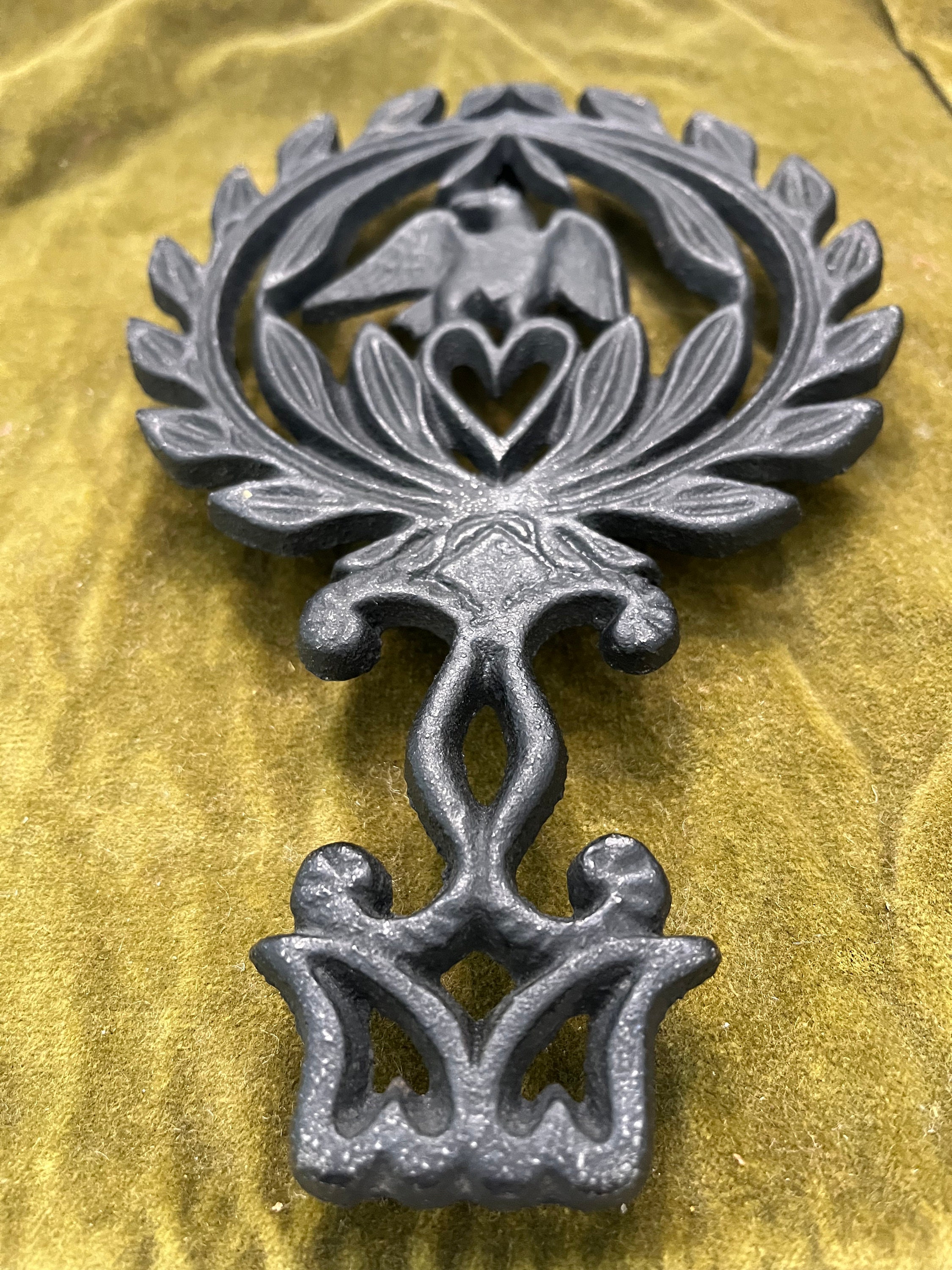 Cast Iron Eagle Trivet Wilton - Etsy