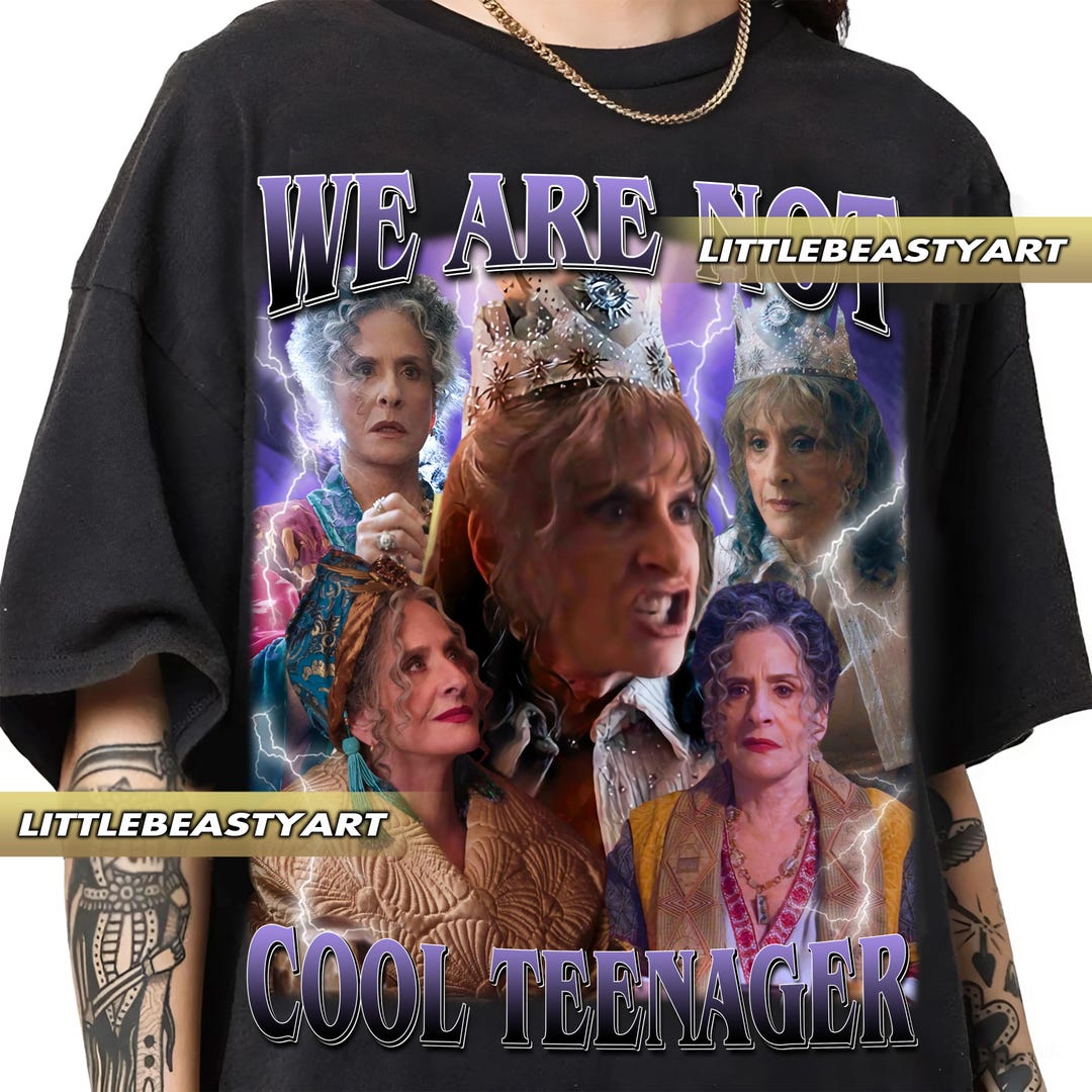 We Are Not Cool Teenager Patti Lupone as Lilia Calderu Agatha All Along Retro Vintage Raptee ...