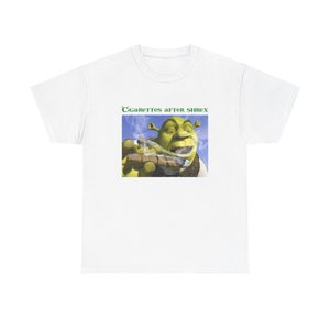 Cigarettes After Shrex Shrek Shirt - Etsy