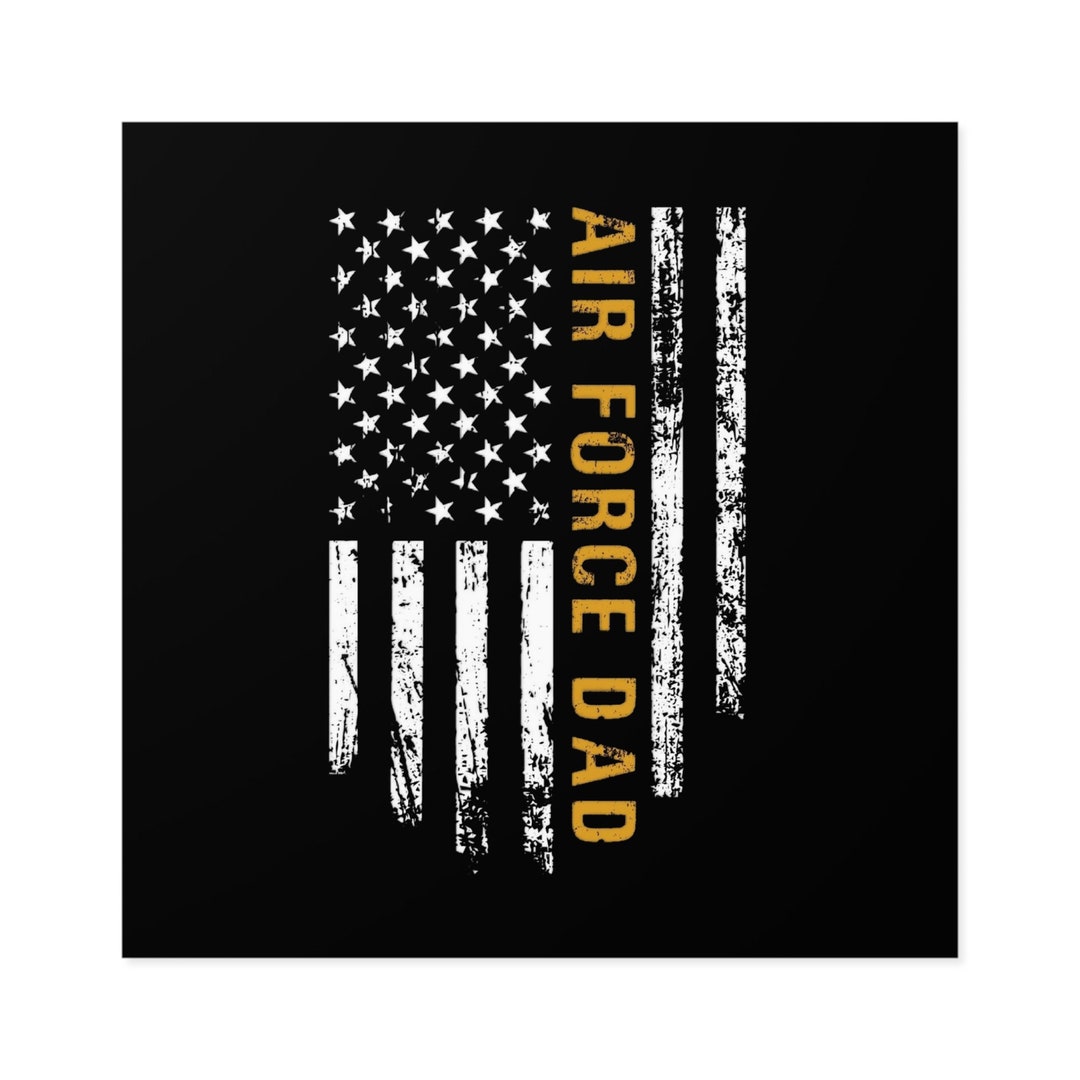Air Force Dad Sticker, Indoor/outdoor - Etsy
