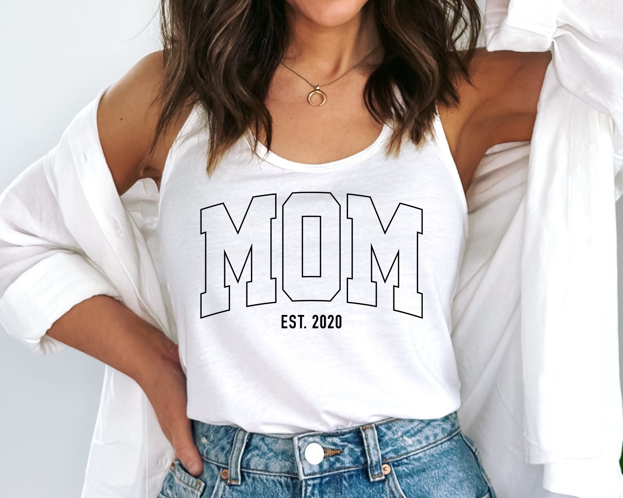 Varsity Mom Est. 2020 SVG PNG Cricut Mothers Day File - Etsy