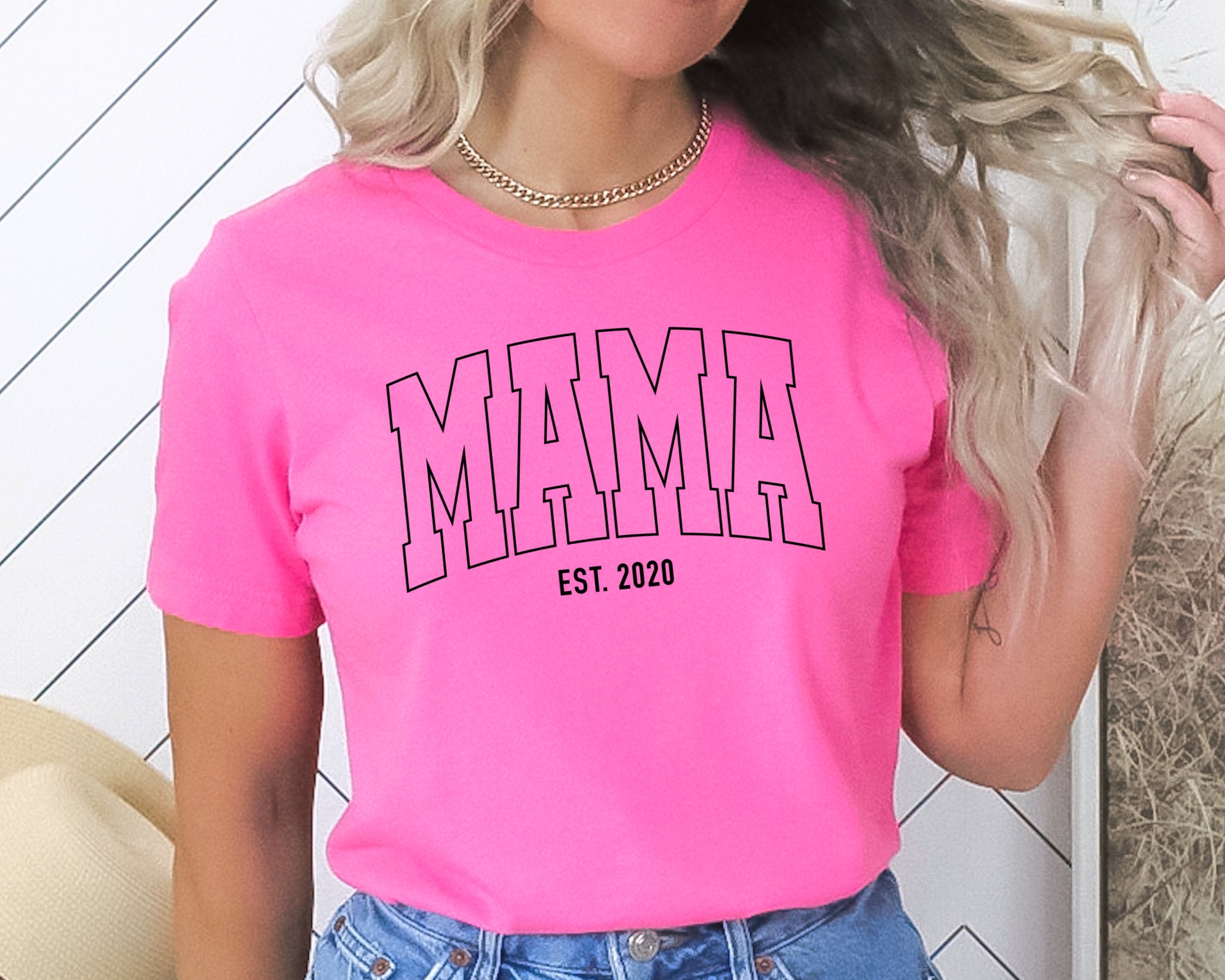 Varsity Mama Est. 2020 SVG PNG Cricut Mothers Day File - Etsy