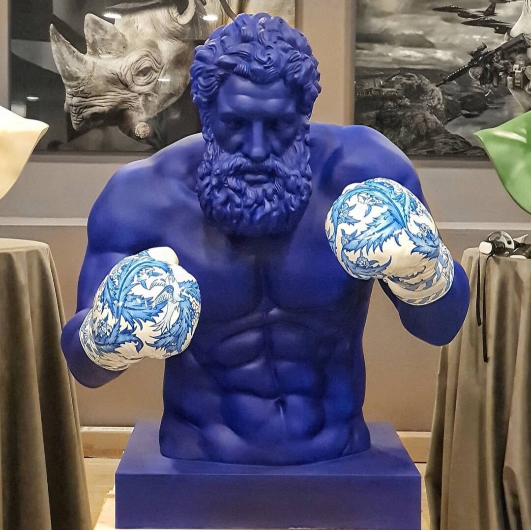 Hercules Boxer made With Marble Resin - Etsy