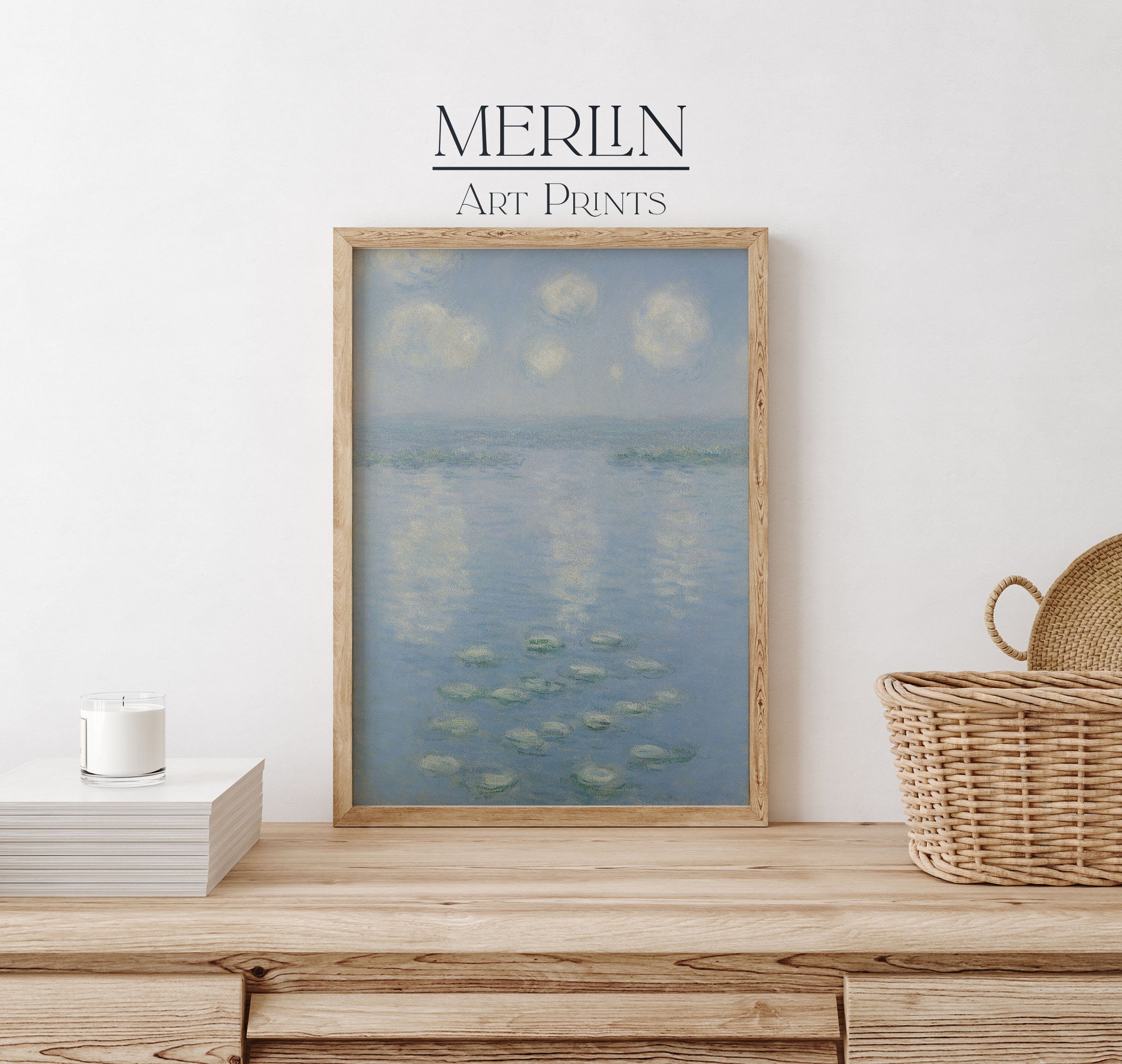 Abstract Lake Painting Printable Abstract Art Vertical - Etsy
