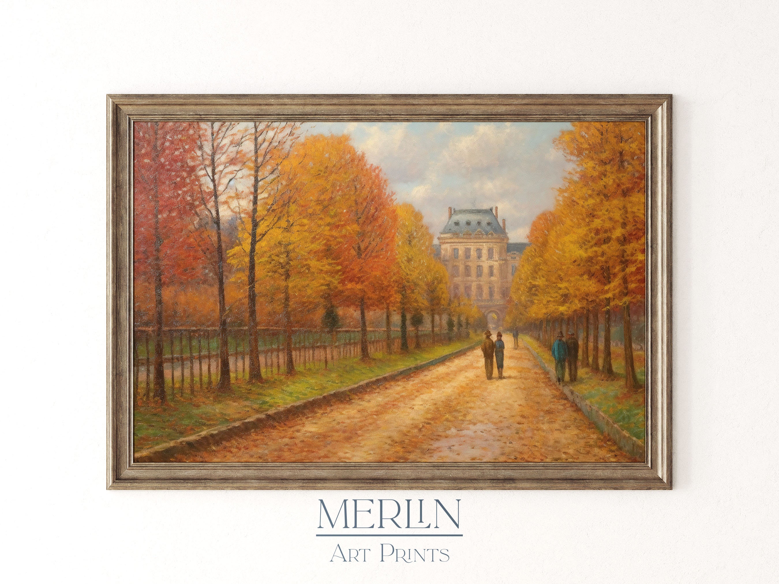 Printable Fall Painting French Country Decor Fall Art Decor - Etsy