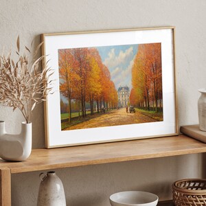 Printable Fall Painting French Country Decor Fall Art Decor Autumn Wall ...