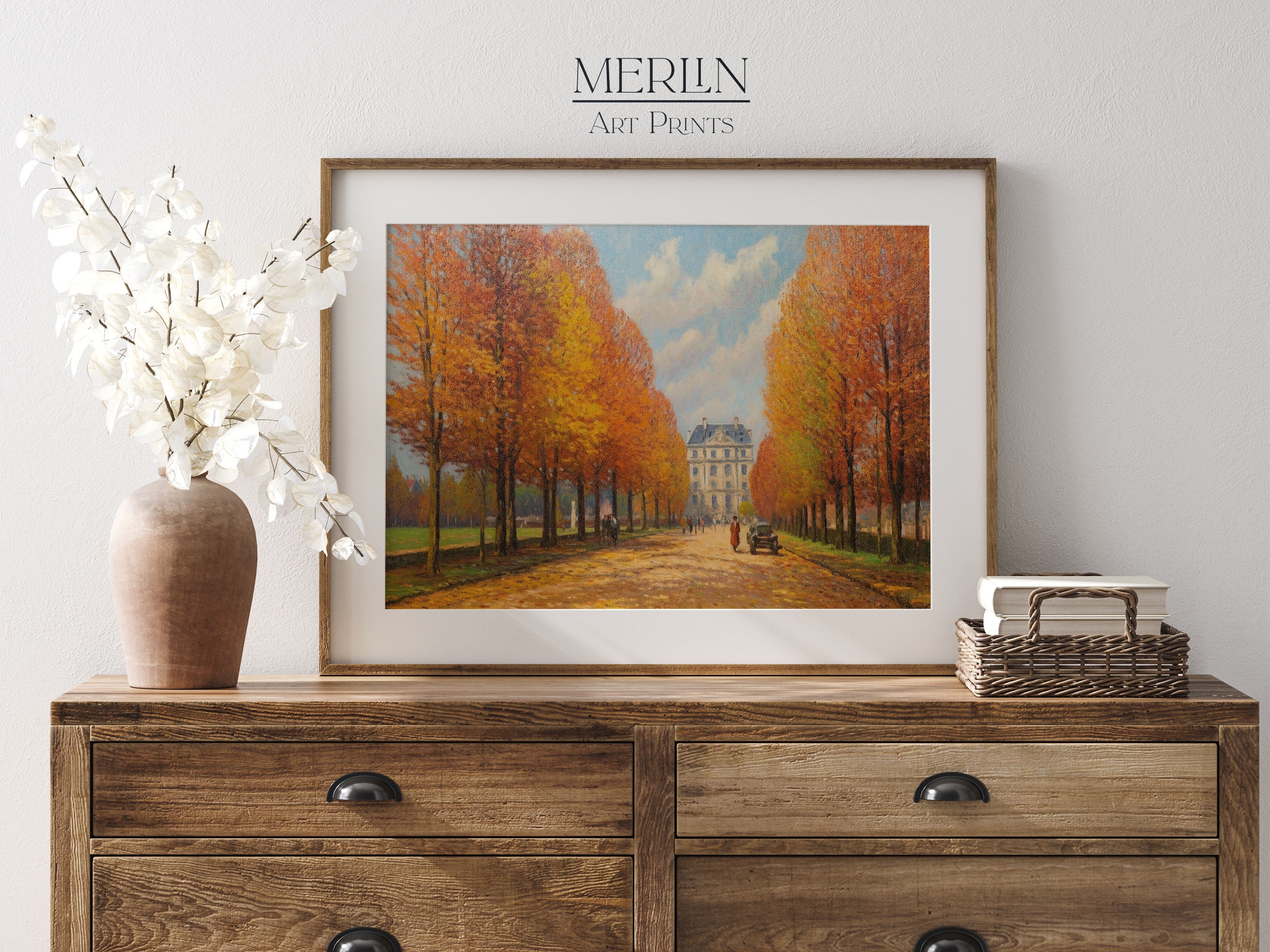 Printable Fall Painting French Country Decor Fall Art Decor - Etsy