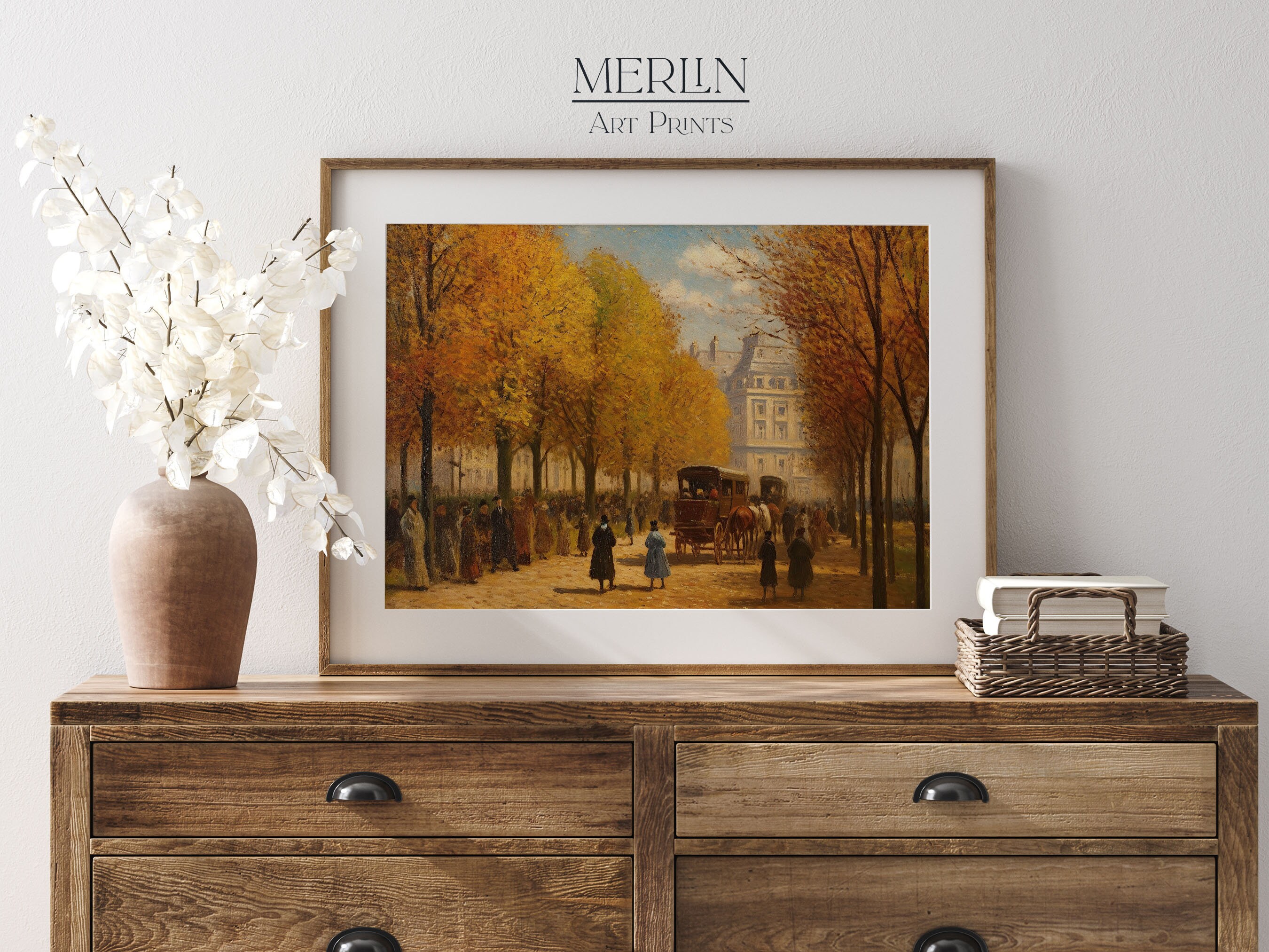 Printable Fall Painting French Country Decor Fall Art Decor - Etsy