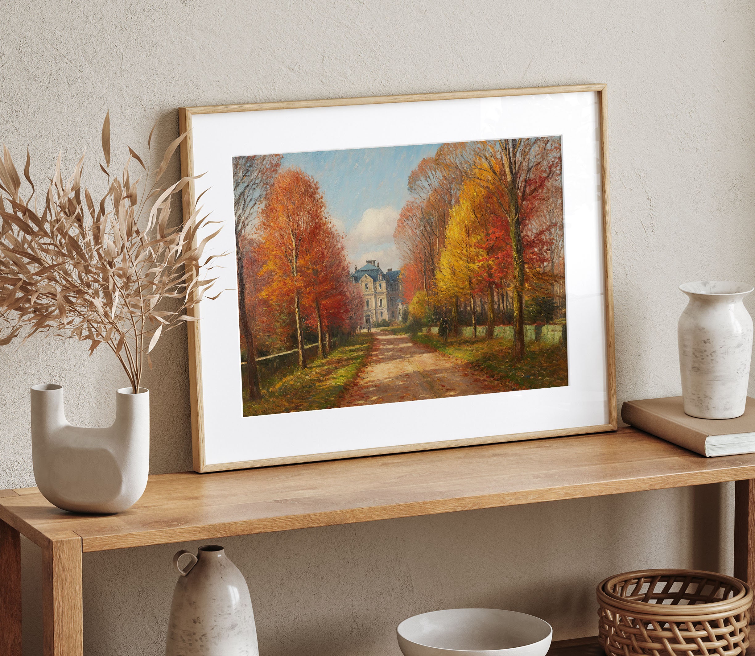 Printable Fall Painting French Country Decor Fall Art Decor - Etsy