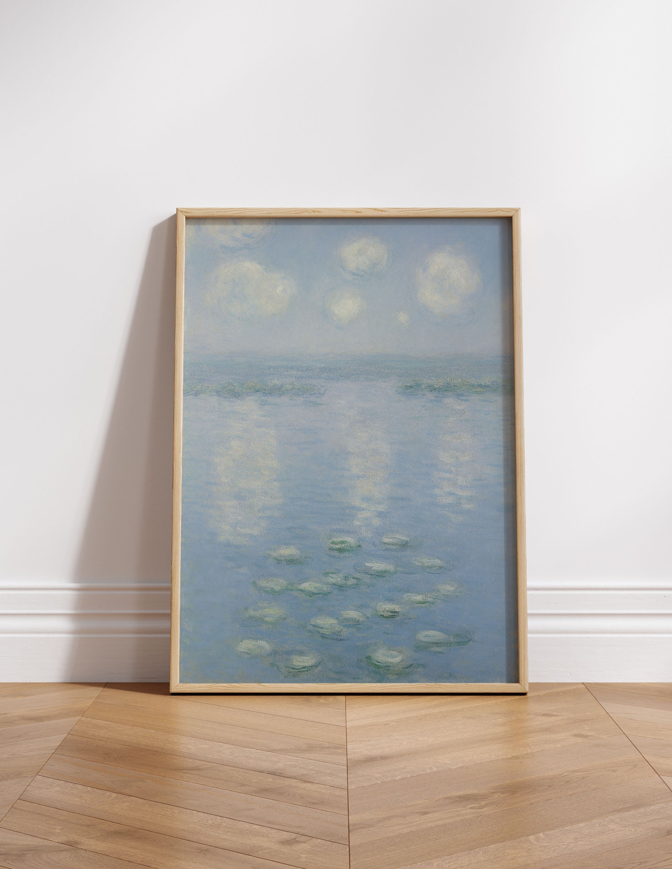 Abstract Blue Lake Art Print, Nursery Decor (digital Download) - Etsy