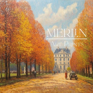 Printable Fall Painting French Country Decor Fall Art Decor Autumn Wall ...