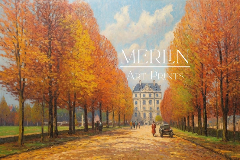 Printable Fall Painting French Country Decor Fall Art Decor - Etsy