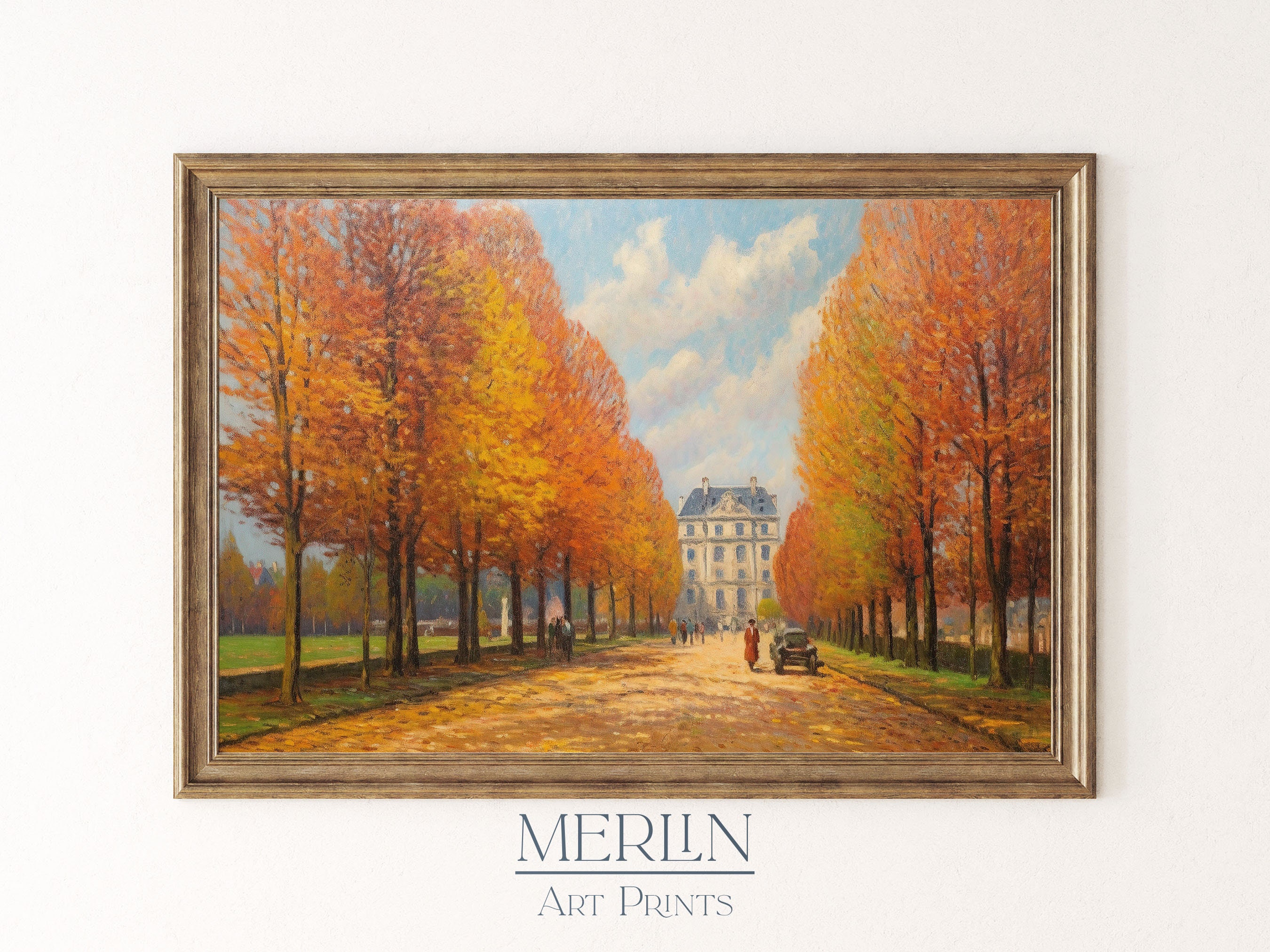 Printable Fall Painting French Country Decor Fall Art Decor - Etsy