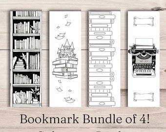 Set of 4 Printable Bookmarks | Astronomy | Astronauts | Digital ...