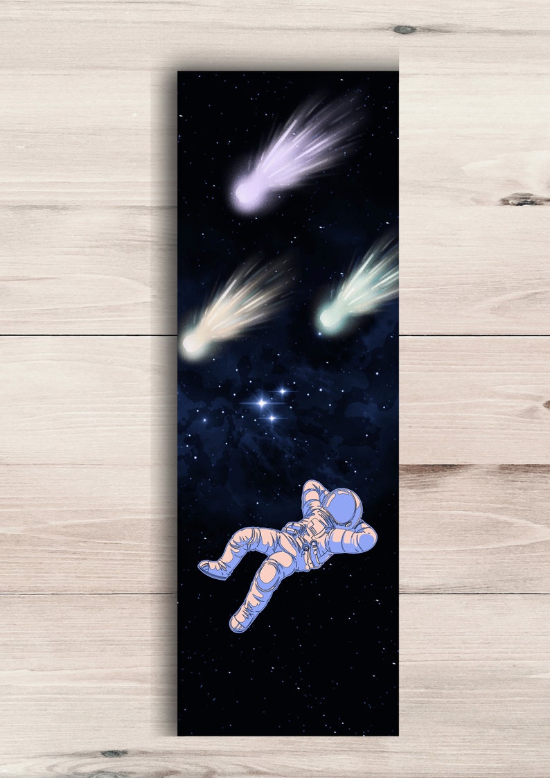 Set of 4 Printable Bookmarks | Astronomy | Astronauts | Digital ...
