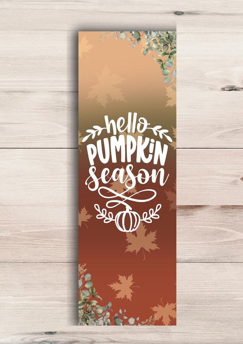 Printable Bookmarks | Fall / Autumn | Set of 6 Bookmarks | Spooky ...