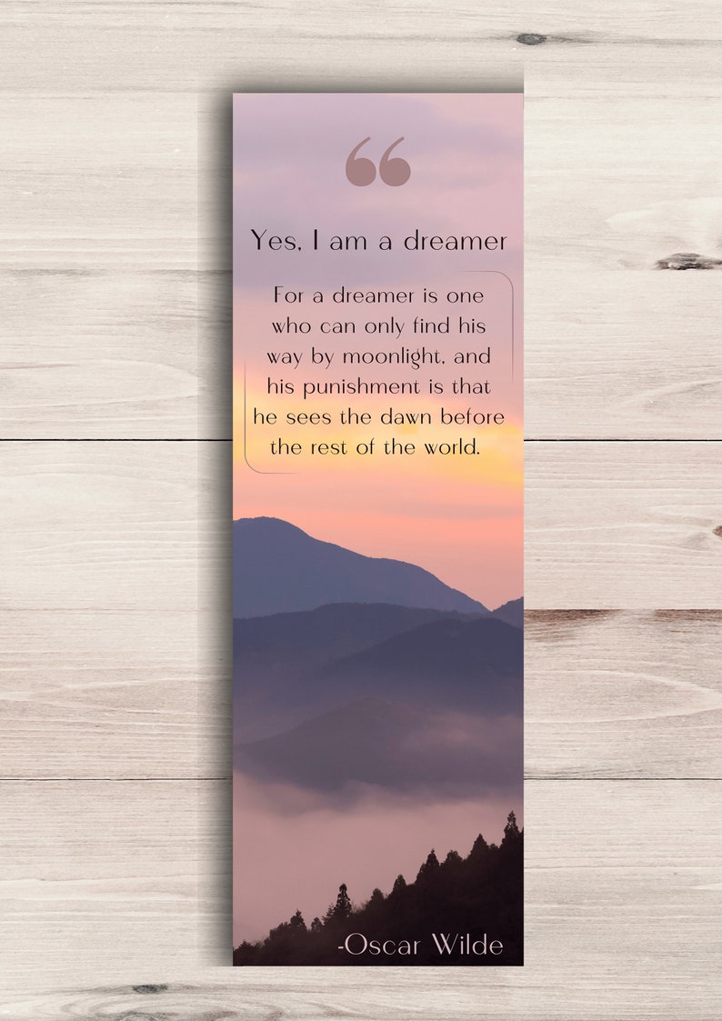 Printable Bookmarks | Set of 8 Inspirational Quotes | Digital Download ...