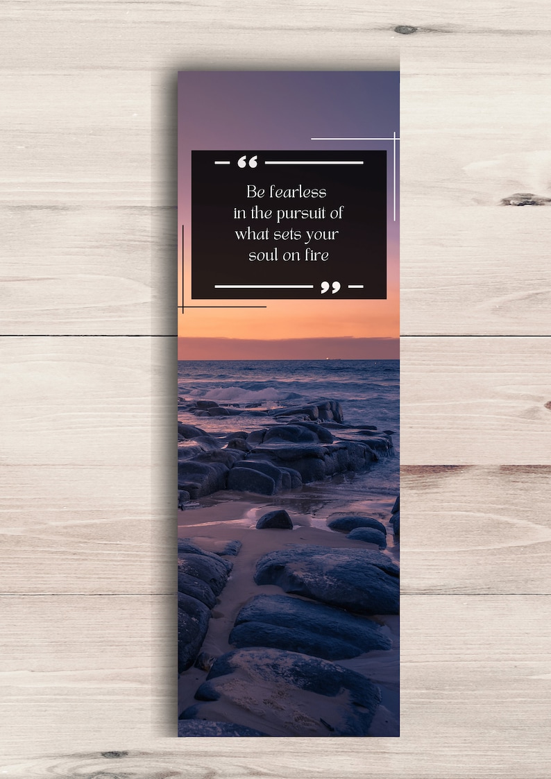 Printable Bookmarks | Set of 8 Inspirational Quotes | Digital Download ...