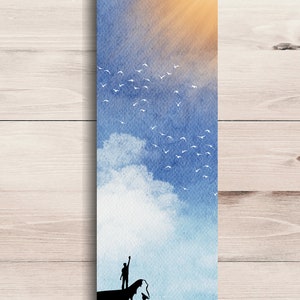 Set of 4 Printable Bookmarks | Sunrise to Sunset | Landscapes | Digital ...