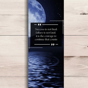 Printable Bookmarks | Set of 8 Motivational Quotes | Digital Download ...