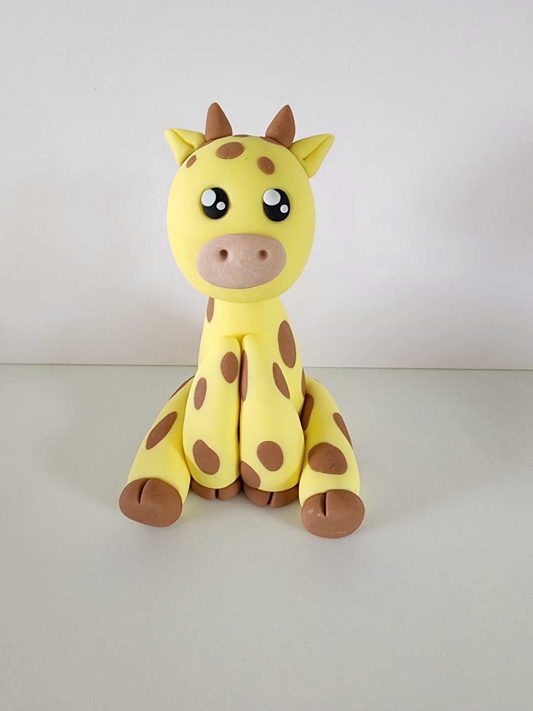 Giraffe Fondant Cake Topper - Etsy